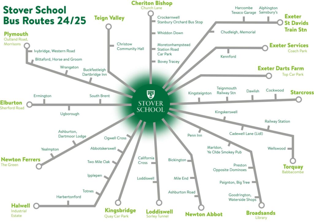 Bus Routes - Stover School